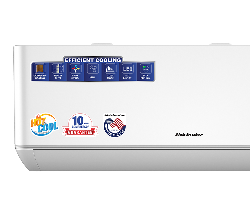 Kelvinator 1.5 Ton Inverter heating cooling Smart Wi-fi Ac - Sony Rangs.