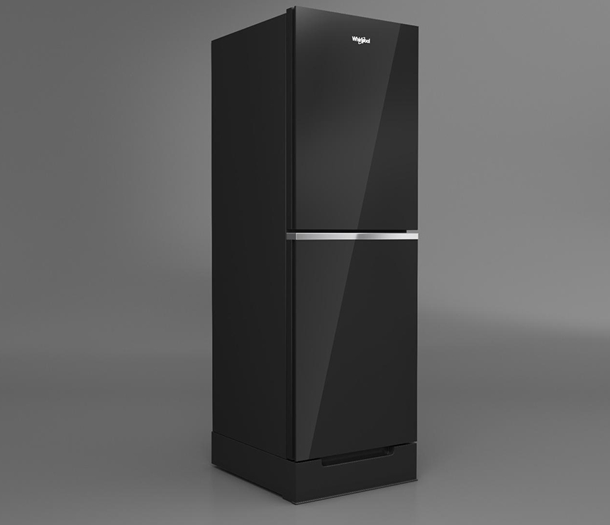 Whirlpool Fresh Magic Pro 236L Crystal Black Refrigerator - Sony Rangs.