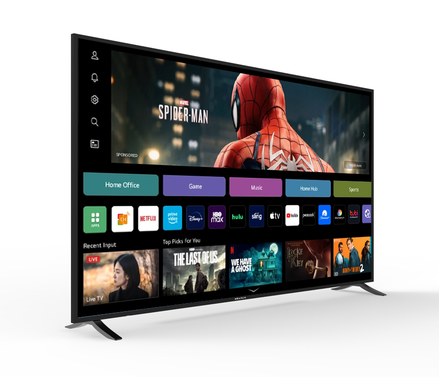 Rangs 100 Inch "Narrow Bezel" 4K Smart webOS TV
