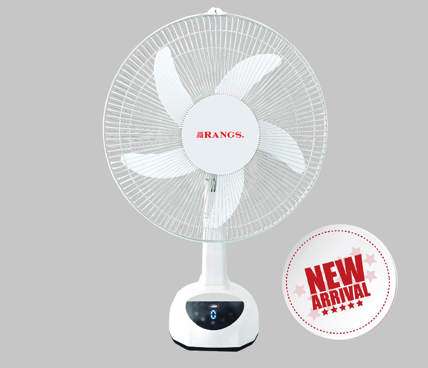Rangs Touch Pad 16" Rechargeable Table Fan