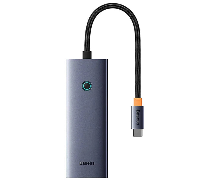 Baseus USB Hub Baseus 6-Port HUB AIR UltraJoy Series Type-C (Gray)