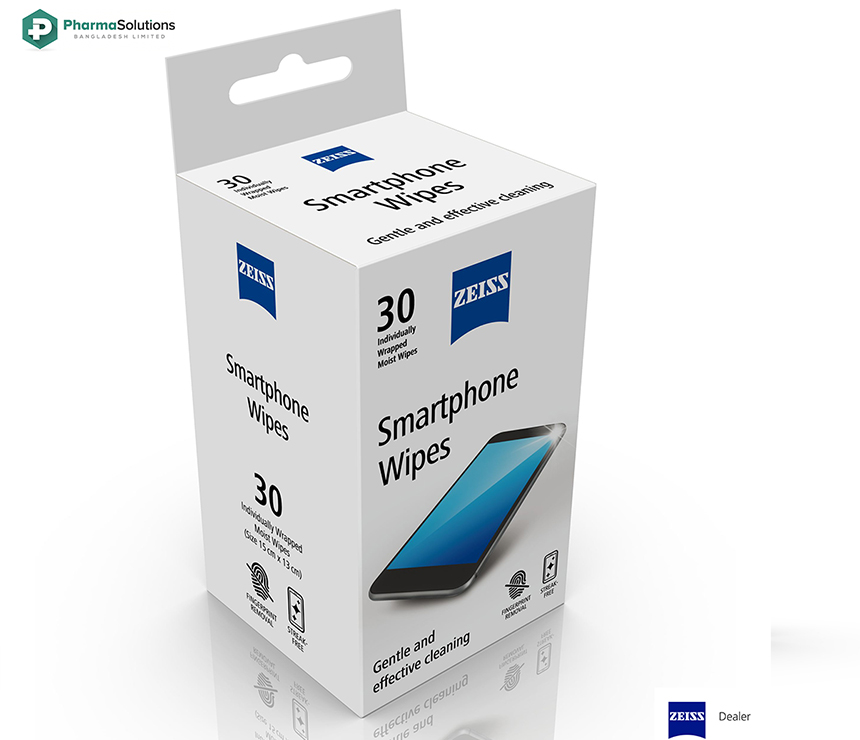 ZEISS – Zeiss Smartphone Wipes – Rangs Electronics Ltd.